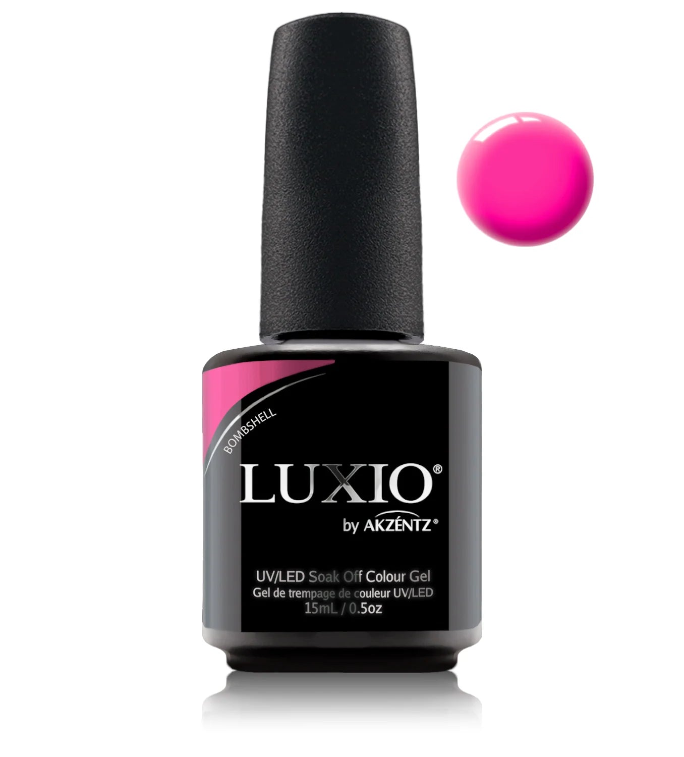 Luxio Bombshell – Neon Pink Gel Polish | Soak-Off | Akzentz – BEAUTY GARDEN