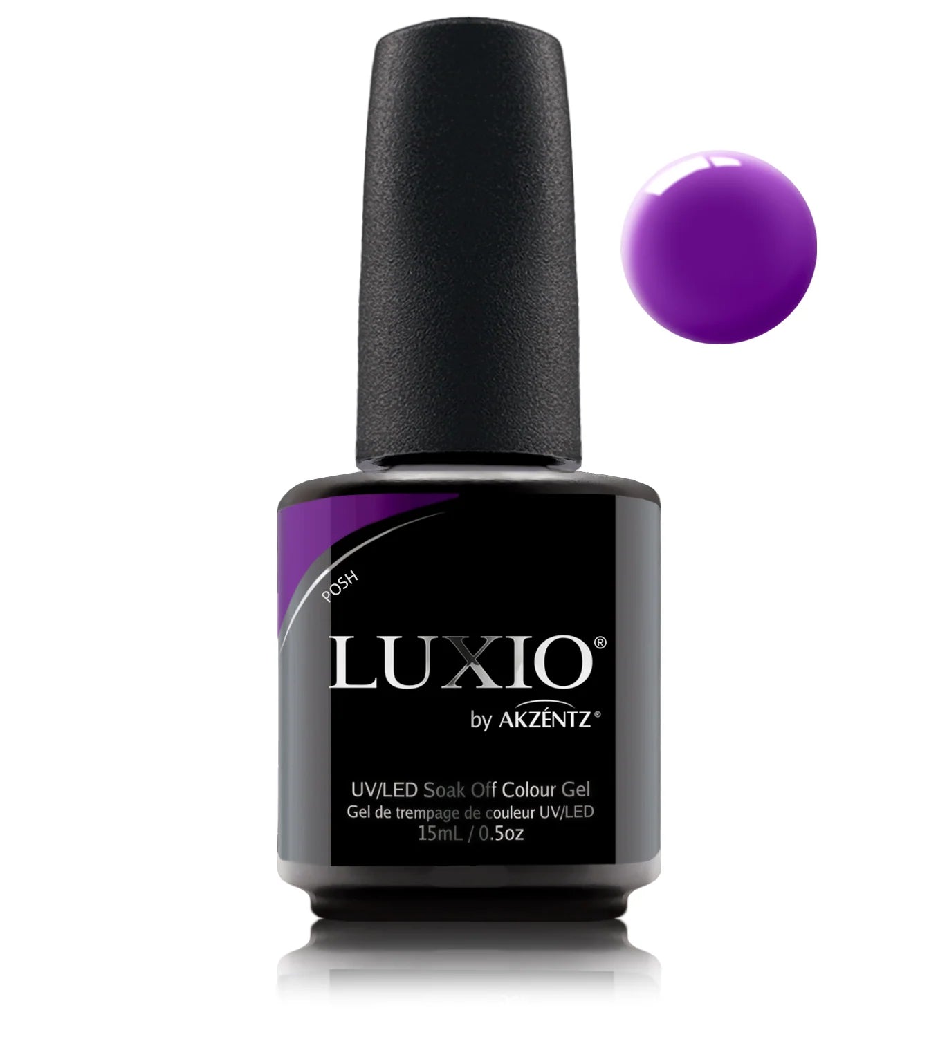 Luxio® Posh – Deep Vibrant Purple Gel Polish | Soak-Off – BEAUTY GARDEN