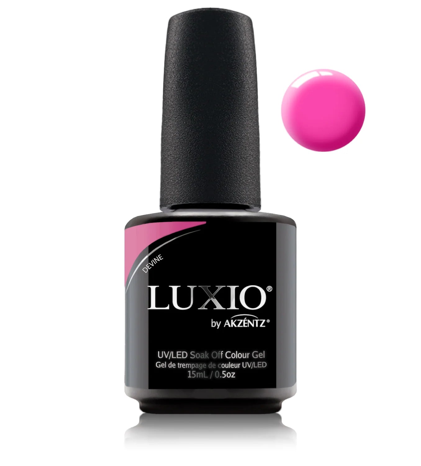 Luxio Devine – Bold Fuchsia Soak-Off Gel Polish | Pure Gel – BEAUTY GARDEN