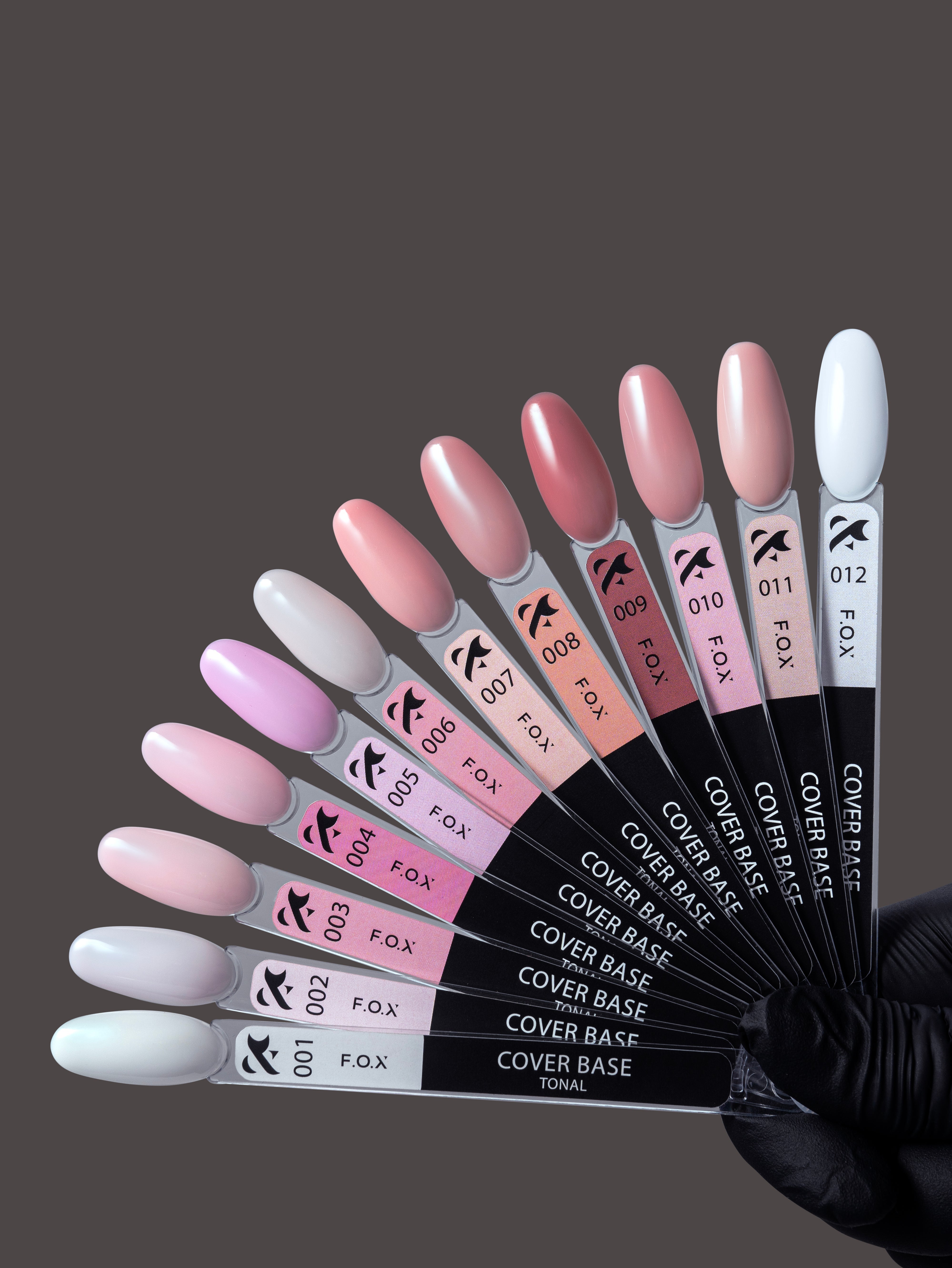 Tonal Cover Base Nail Swatches (set of 12) – BEAUTY GARDEN